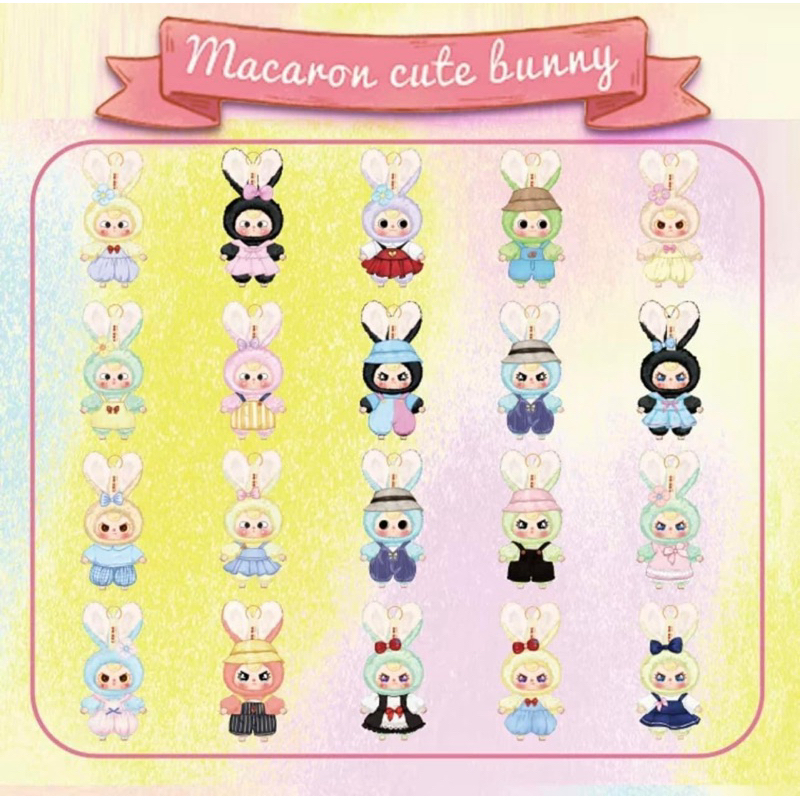 ( Box Mù ) Bé Ba Baby Three Macaron ngẫu nhiên dễ thương nhiều mẫu ...