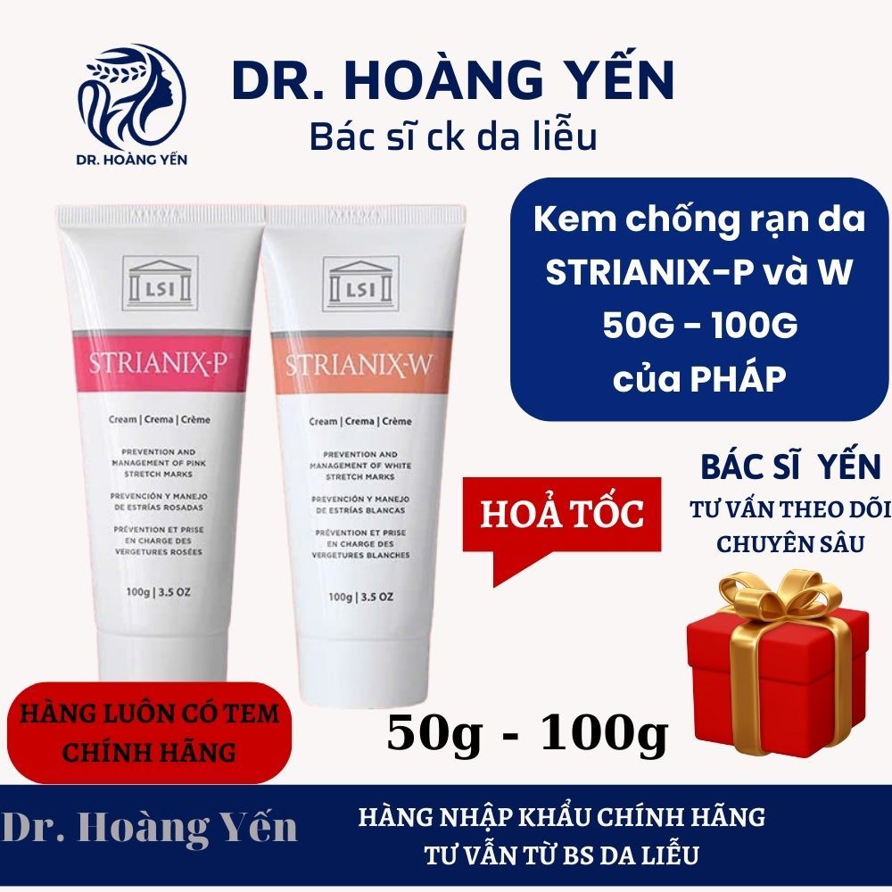 [Hàng công ty - Pháp] Kem chống rạn da STRIANIX-P phòng và làm mờ RẠN ...