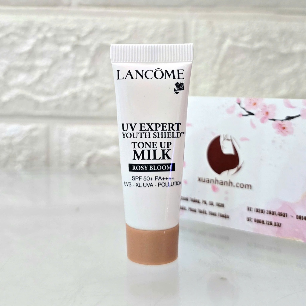 Kem chống nắng LC UV Expert Tone Up Milk #Rosy Bloom SPF50+ bảo vệ và nâng tone da, 10ml ...