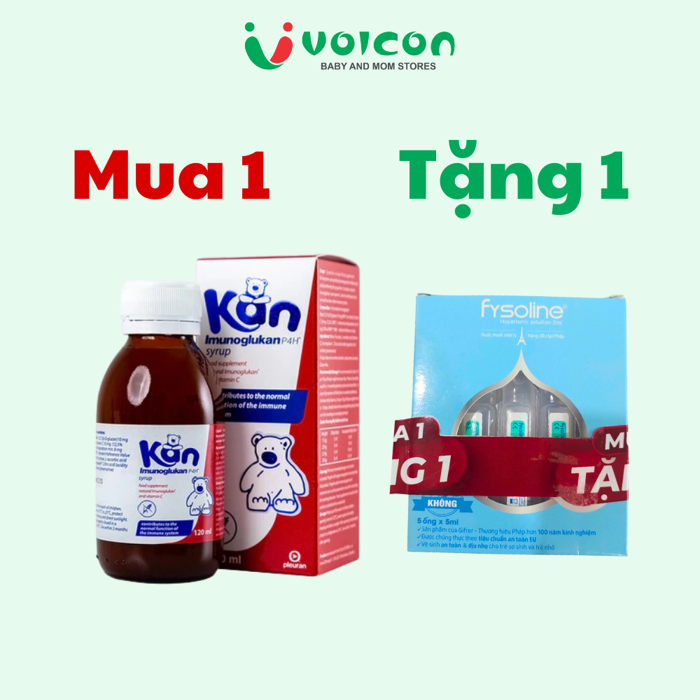 Siro Kan Imunoglukan P4H Pleuran hỗ trợ tăng cường đề kháng ở trẻ em ...