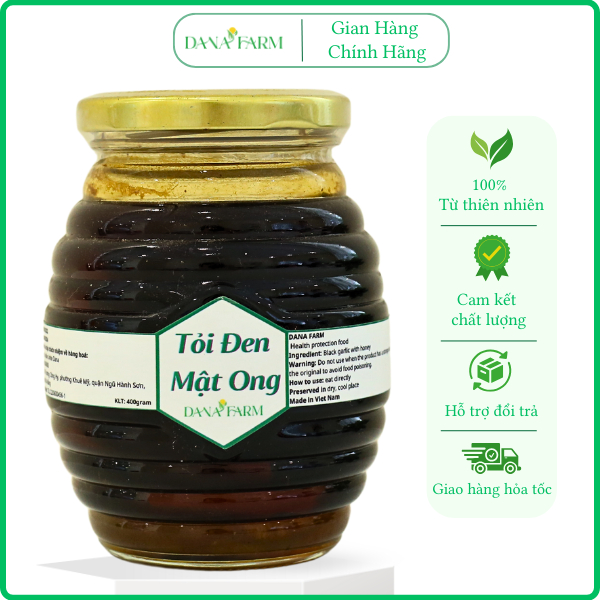 Tỏi Đen Cô Đơn Ngâm Mật Ong - Hũ 400gram | Shopee Việt Nam