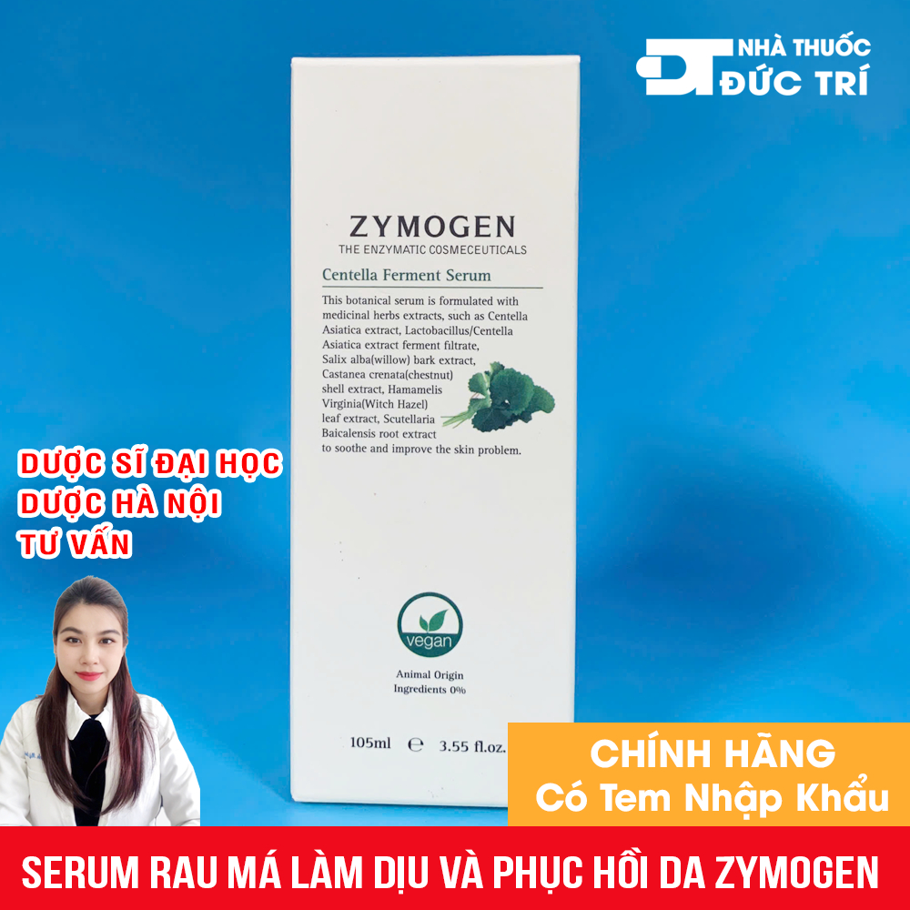 Serum rau má Zymogen, làm dịu và phục hồi da 105ml | Shopee Việt Nam