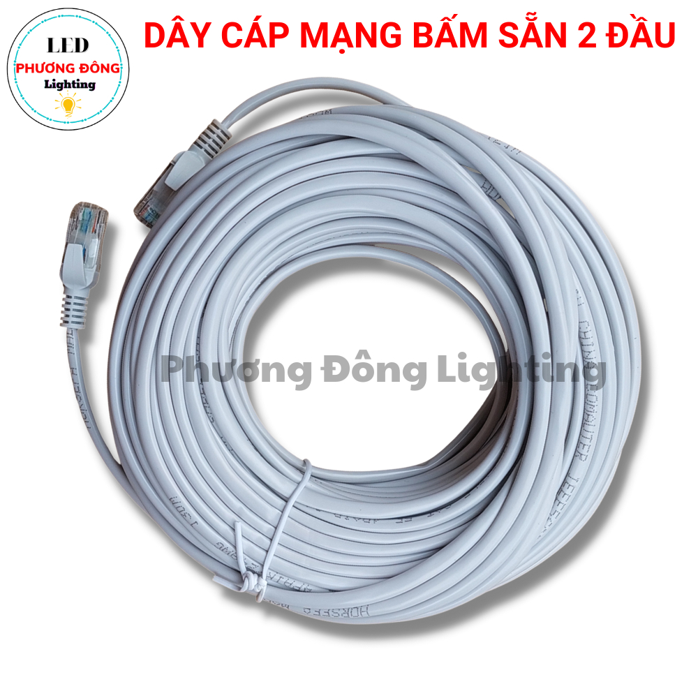 Dây Cáp Mạng Dây Cáp Internet Bấm Sẵn 2 Đầu - CAT 5E Loại Tốt Dây Màu ...