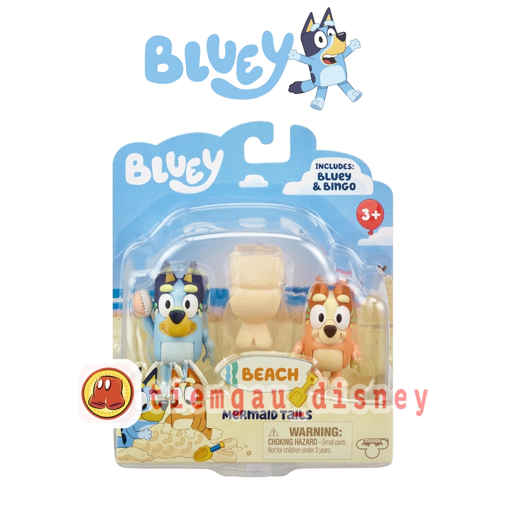 Bộ Đồ Chơi BLUEY chủ đề Mermaid Tails - Chính hãng MOOSE TOYS | Shopee ...