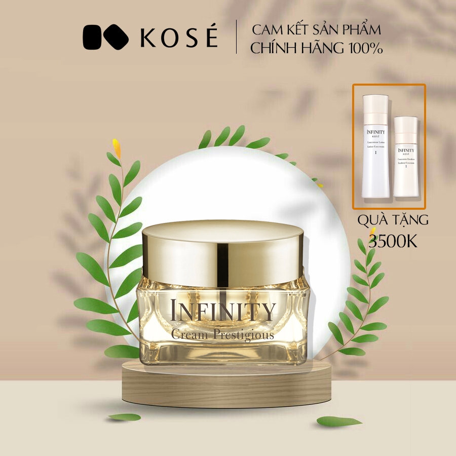 Bộ siêu phẩm chống lão hóa da cực đỉnh KOSÉ INFINITY (Kem đêm, Lotion ...