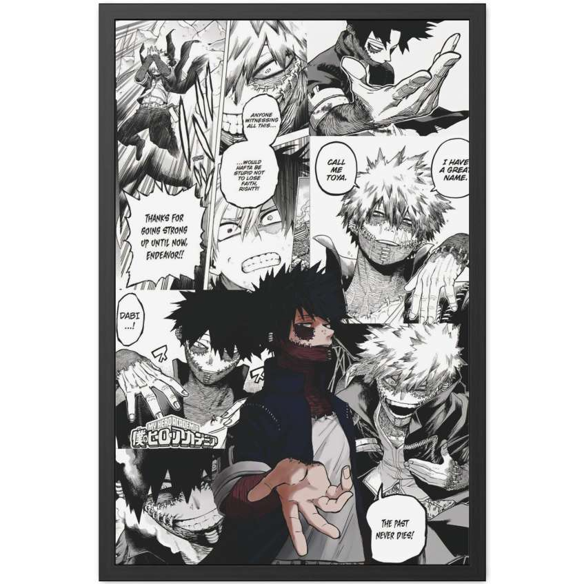⭐️FREESHIP ⭐️ Unique Anime Poster - Dabi - My Hero Academia Posters ...