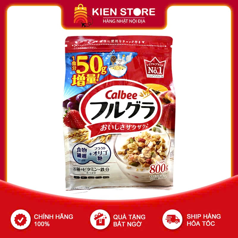 【LOẠI CỘNG GRAM】Ngũ cốc Calbee Date tháng 05/2025 | Shopee Việt Nam