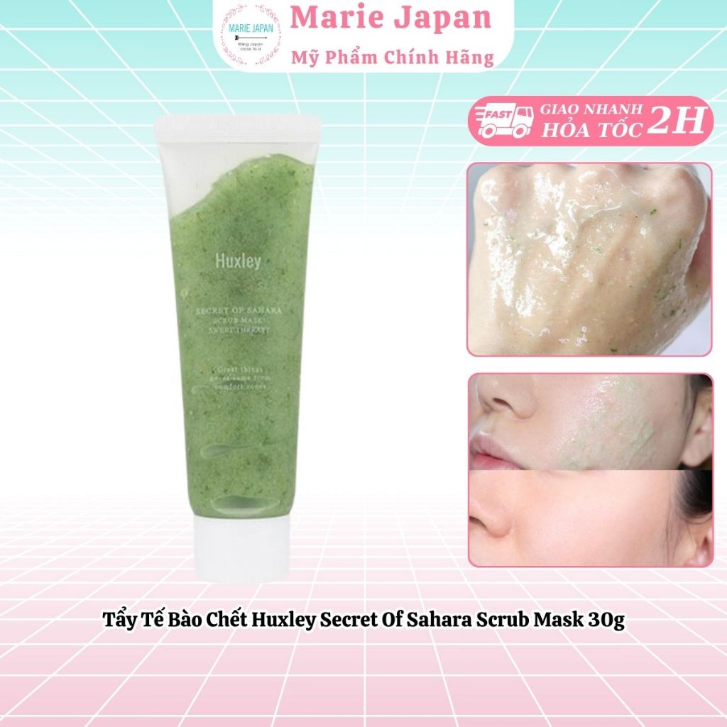 Tẩy Tế Bào Chết Huxley Secret Of Sahara Scrub Mask - 30g | Shopee Việt Nam