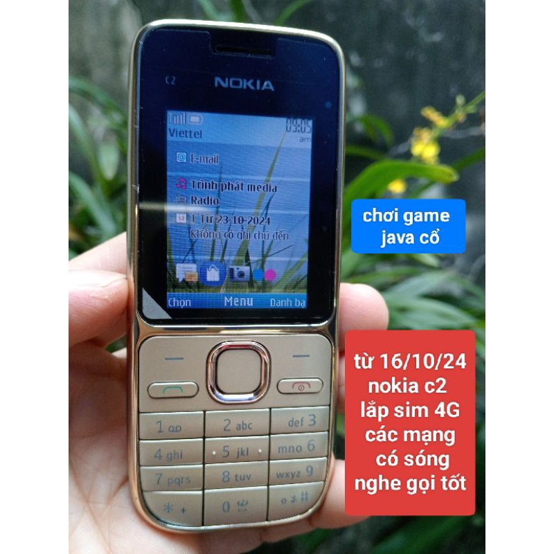 điện thoại nokia c2 01 zin chính hãng, mạng 3g, 4g nghe gọi loa to | Shopee Việt Nam