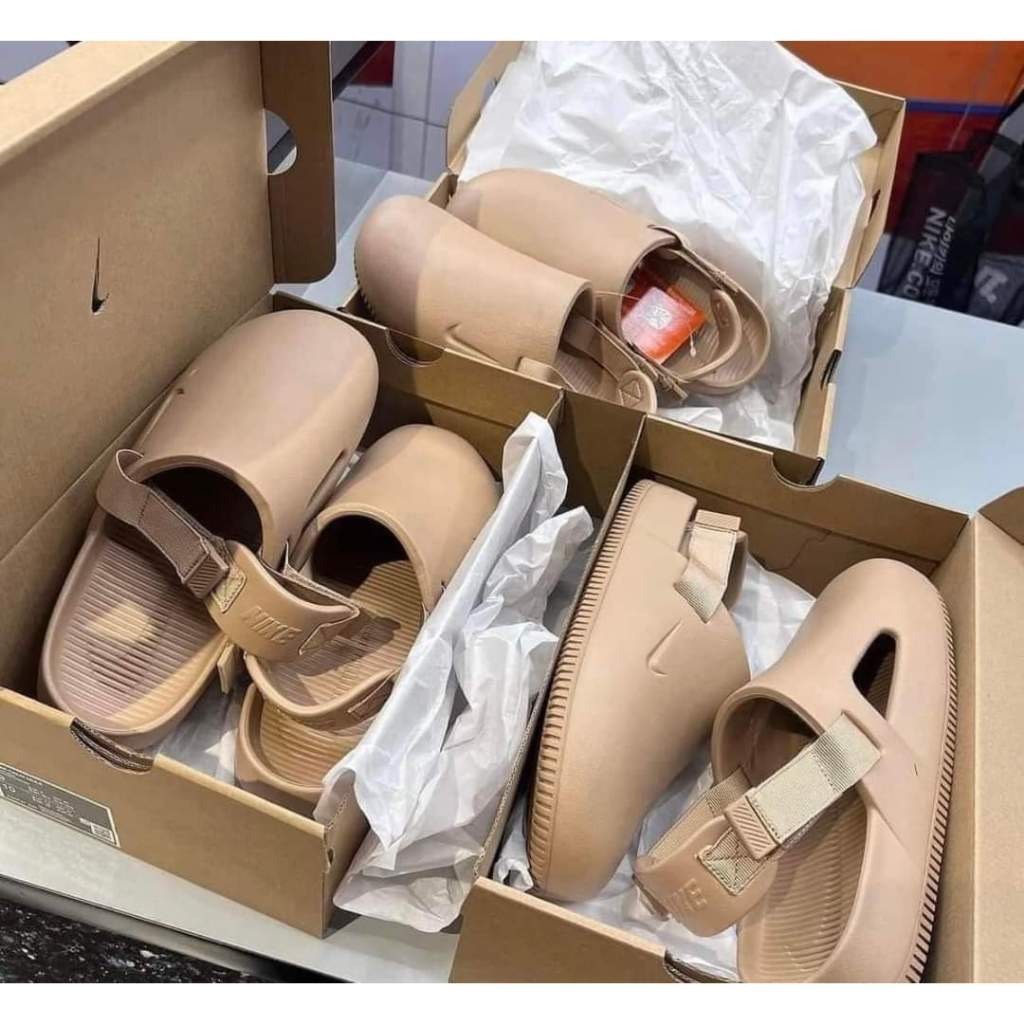 "Chính Hãng" dép đúc Calm Mule nam nữ,dép Sandal Bít Mũi hottrend 2024 ...