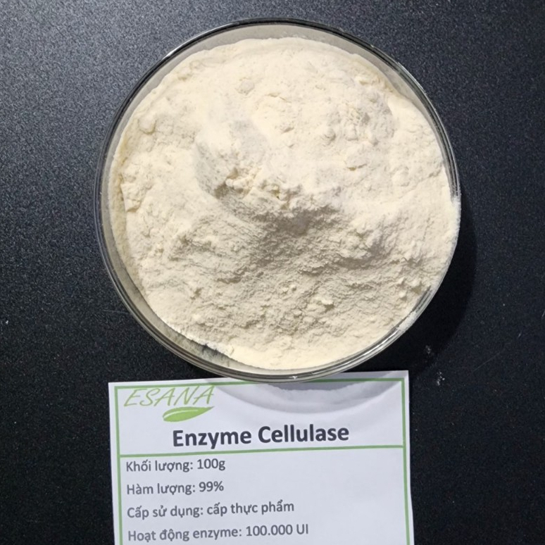 Enzyme Cellulase 99% thực phẩm enzyme Cellulose Hydrolase Hoạt tính ...