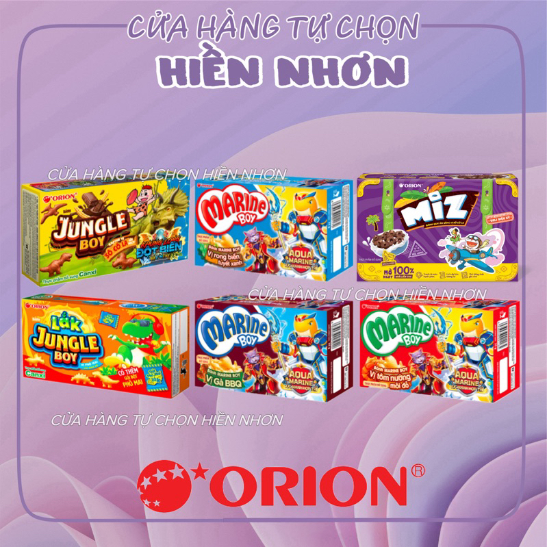 [Tết 2026] Bánh cá Marine Boy Orion / Bánh Miz ORION 35g | Shopee Việt Nam