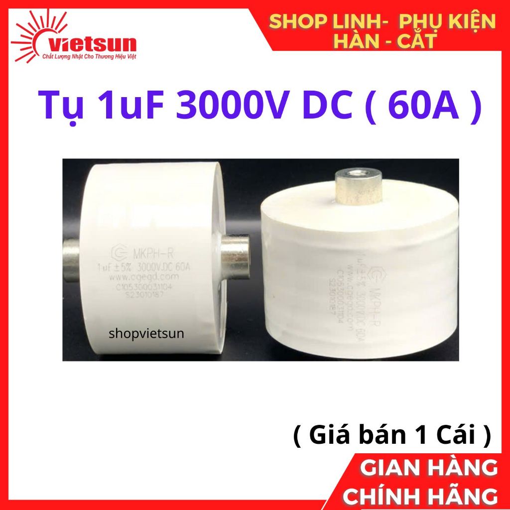 Tụ 1uF 3000V DC ( 60A ) | Shopee Việt Nam