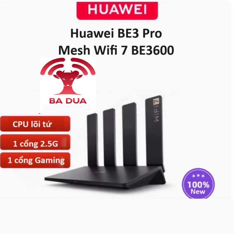 Bộ Phát Wifi Mesh Wifi 7 Huawei BE3 Pro BE3600 | Shopee Việt Nam