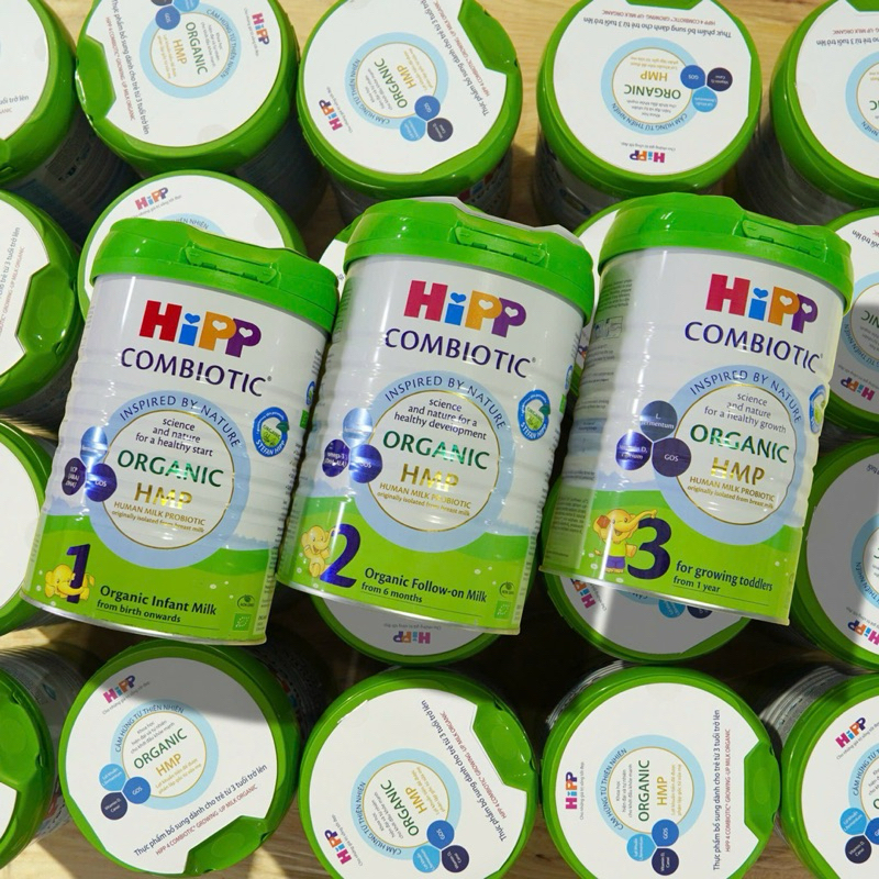 Sữa bột công thức HiPP 3 Organic Combiotic 800g hỗ trợ tiêu hóa và tăng ...