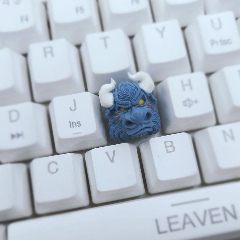 keycap resin Bull V1 clone tone dương trắng | Shopee Việt Nam