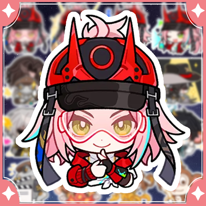 [Honkai Star Rail] Sticker Rappa, Mr.Reca, Robin, Boothill, Dan Heng ...