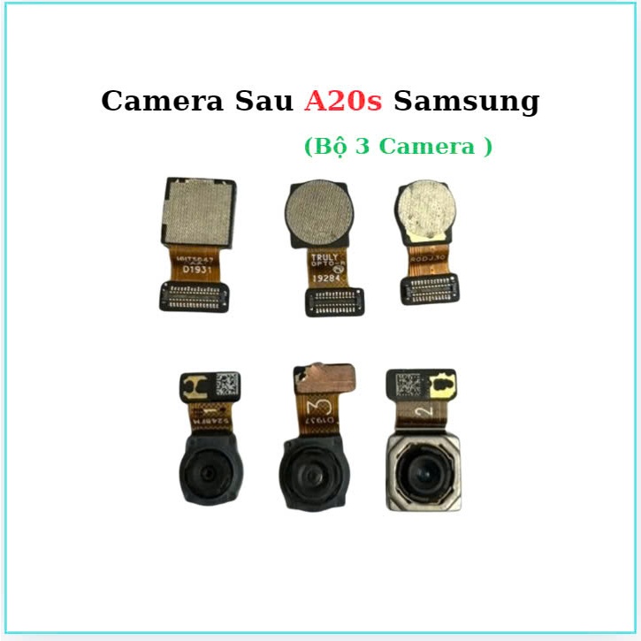 Camera Sau samsung A20s , (Bộ 3 Mắt Camera) | Shopee Việt Nam