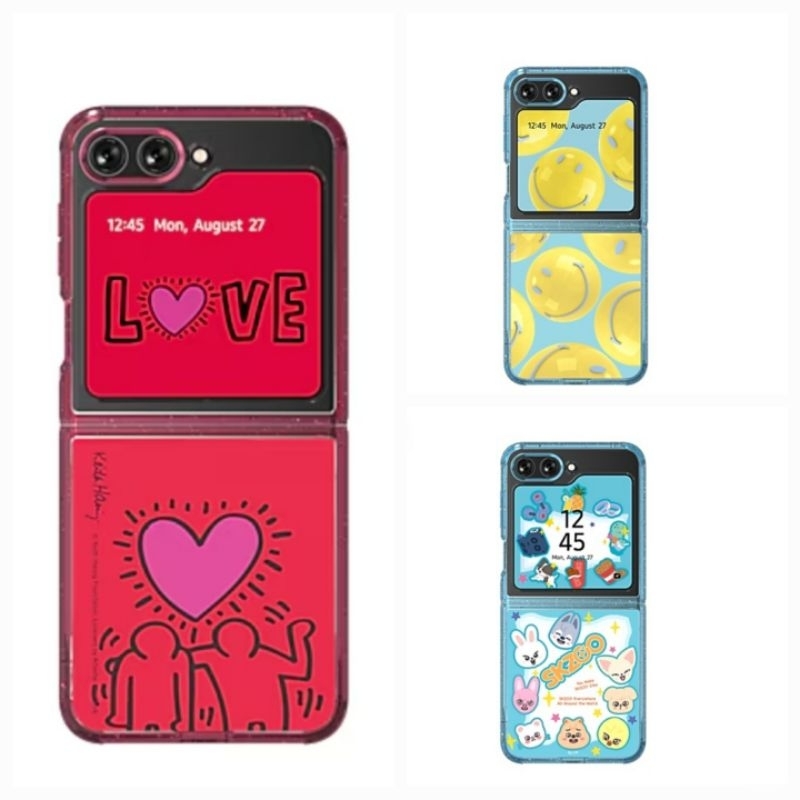 Ốp Lưng Kèm Thẻ Z Flip 5 Keith Haring, Skzoo, Smiley. Hàng Chính Hãng ...