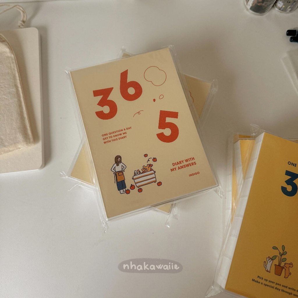 Sổ tay nhật kí 365 Diary Indigo Hàn Quốc size mini | Shopee Việt Nam