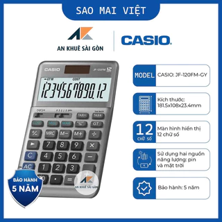máy tính Casio JF 120FM - Giá Tốt, Miễn Phí Vận Chuyển, Đủ Loại | Shopee Việt Nam