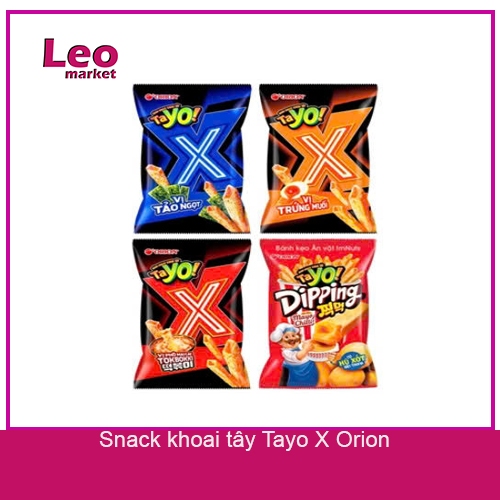 Bánh Snack khoai tây Tayo X Orion đủ vị | Shopee Việt Nam