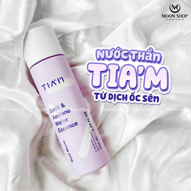 Toner TIAM Snailazulene water essence 180ml | Shopee Việt Nam