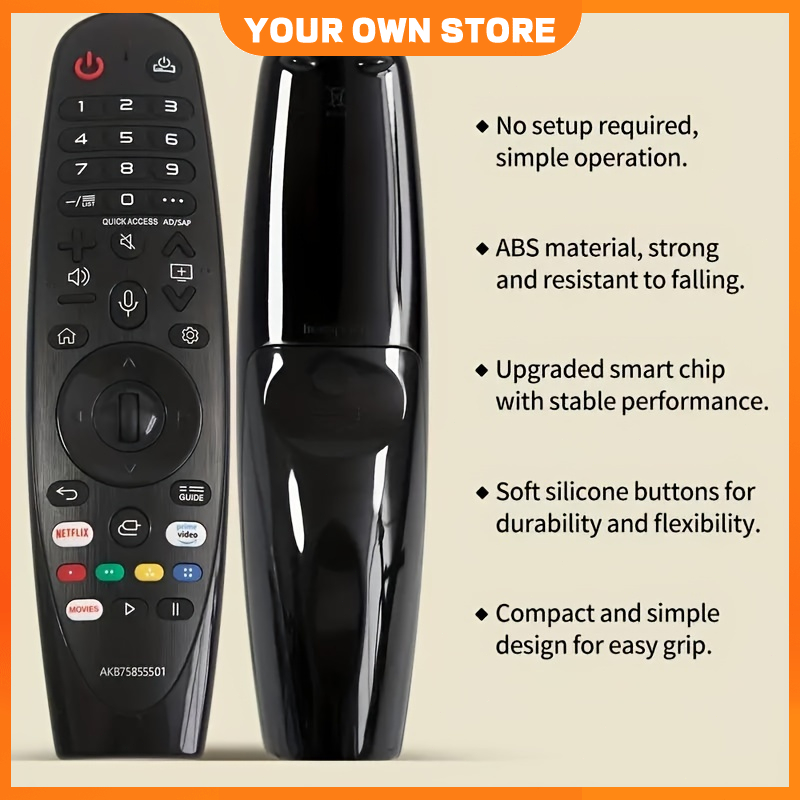 Điều khiển từ xa Voice Magic AKB75855501 Dành Cho LG Smart TV Magic ...