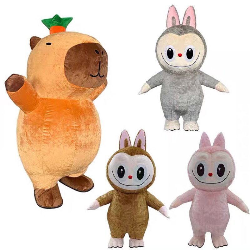 Mascot Labubu và Capybara cao cấp siêu to khổng lồ 2m Hàng sẵn | Shopee ...