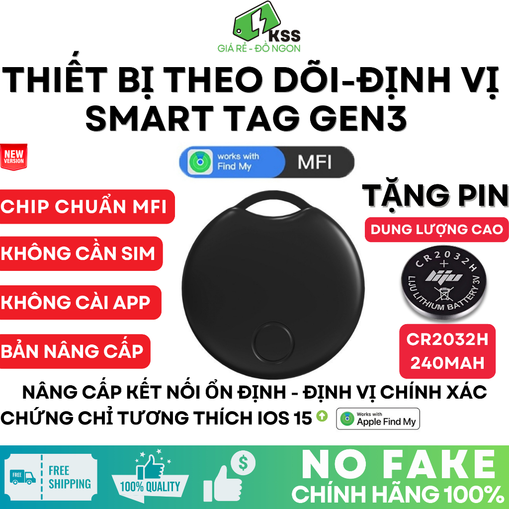 [NÂNG CẤP 2025] Thiết Bị Định Vị Theo Dõi Smart Tag - Tìm Pet Móc Khoá ...