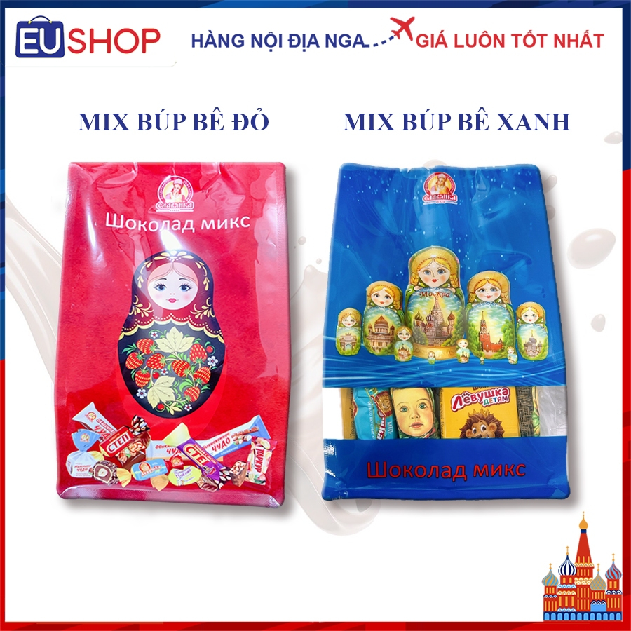 Kẹo socola Nga Slavyanka Mix vị | Shopee Việt Nam