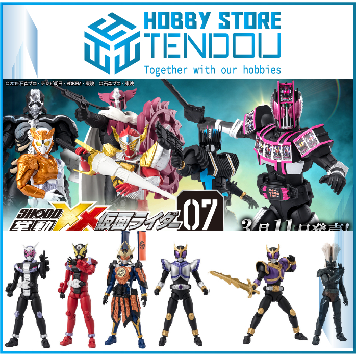 [SHODO-XX] Mô Hình Nhân Vật Siêu Nhân Kamen Rider.Vol 07 08 | Shopee Việt Nam