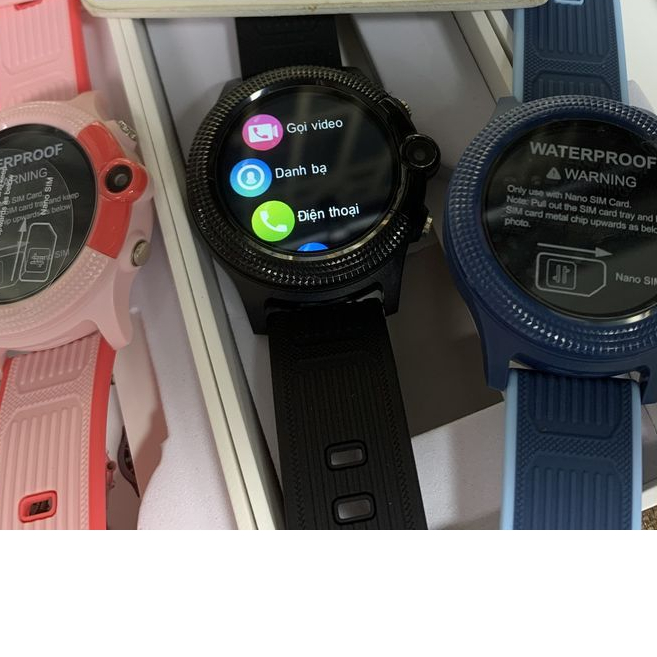 Đồng hồ định vị GPS WiFi 4G mặt tròn SmartKID D36 Video Call có báo ...