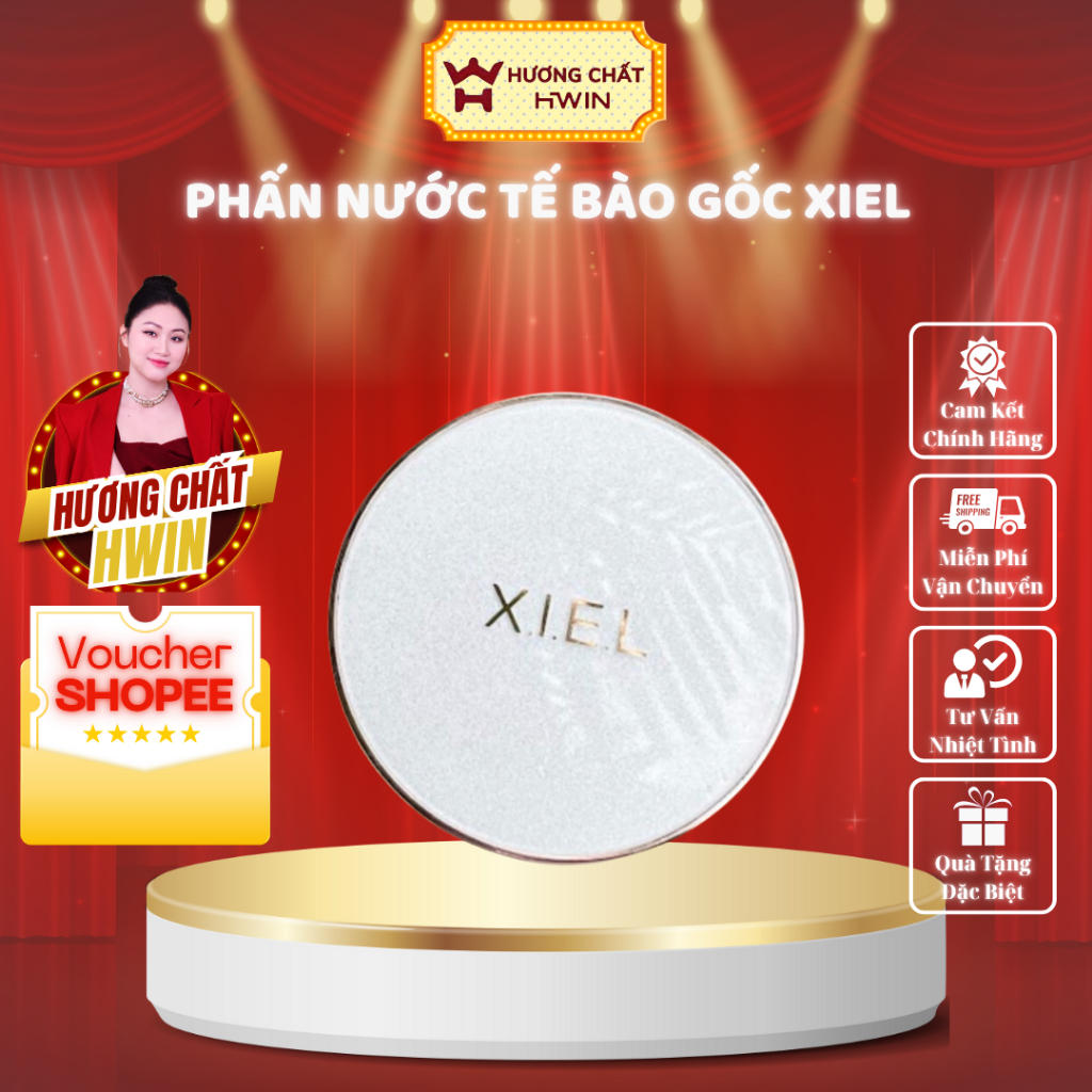 Phấn Nước Tế Bào Gốc XIEL Caviar Cushion| HƯƠNG CHẤT HWIN | Shopee Việt Nam