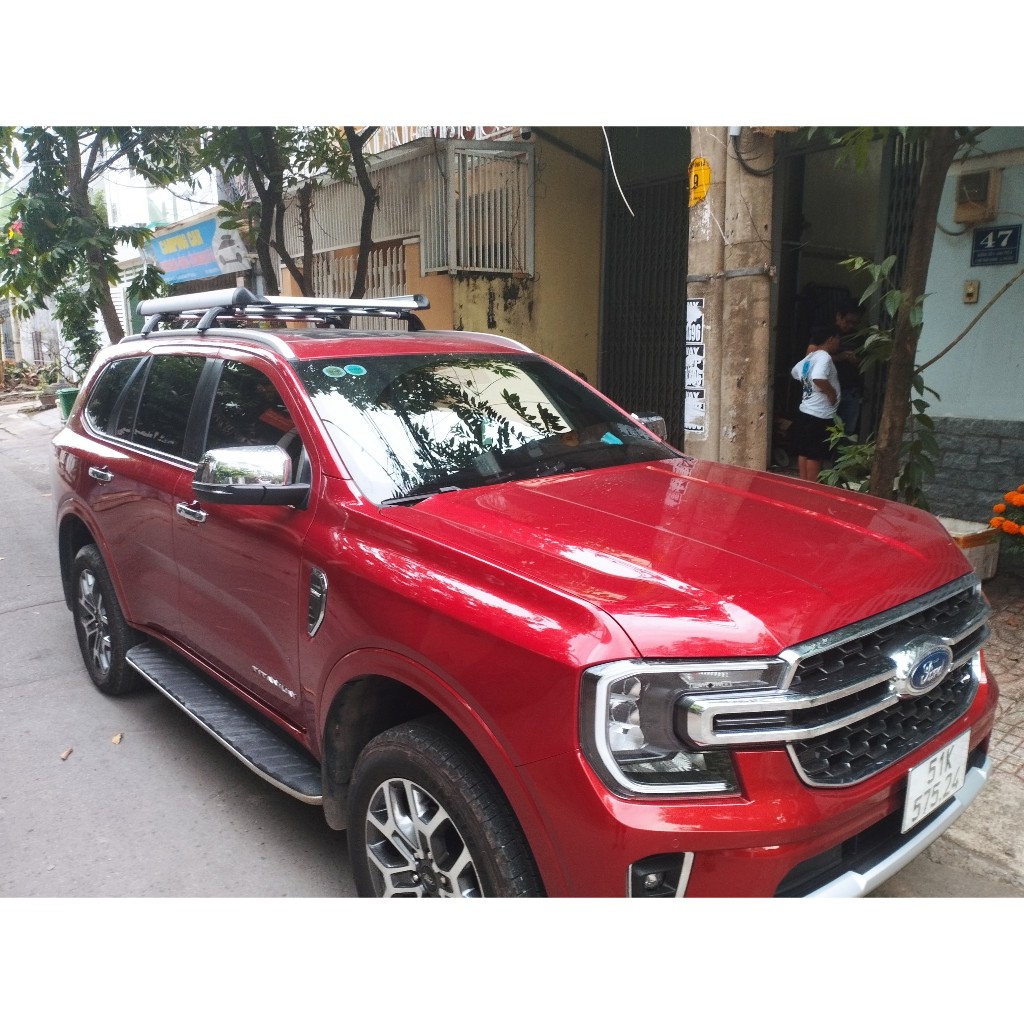 Baga mui Ford Everest 2017-2022 ⚡ SALE SẬP SÀN ⚡ Giá nóc xe hơi thiết ...