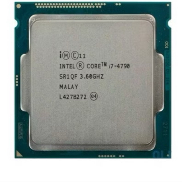 Cpu Intel i7 4790 thế hệ 4 socket 1150 phù hợp main h81 | Shopee Việt Nam