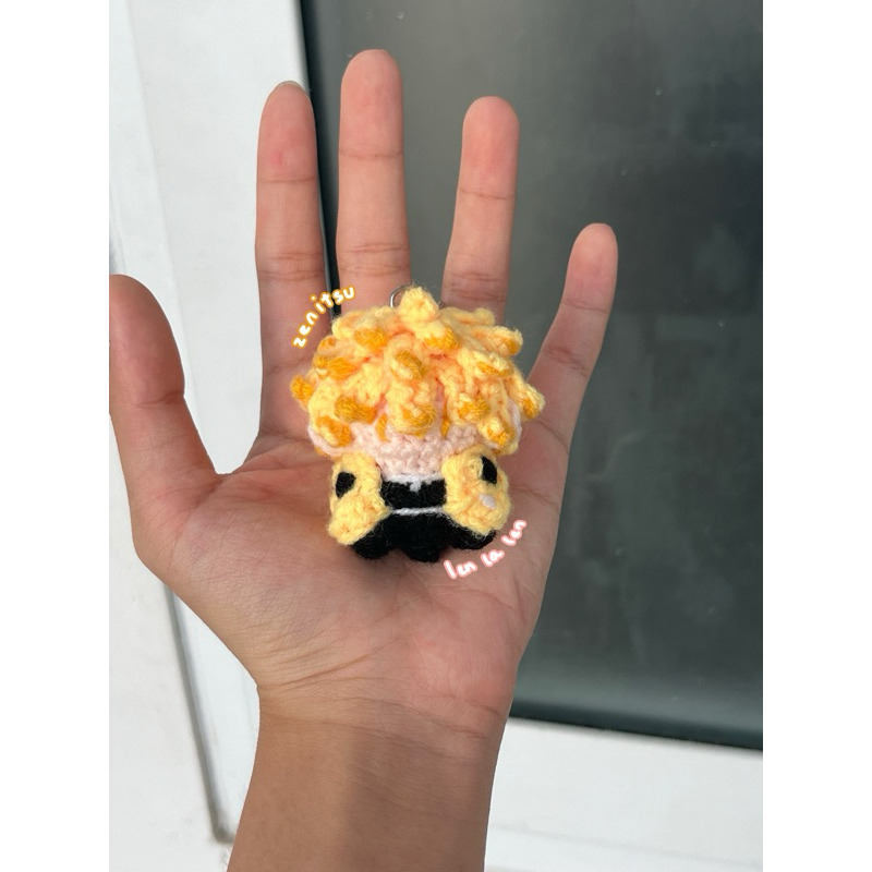 Zenitsu Agatsuma len crochet Kimetsu no yaiba | Shopee Việt Nam