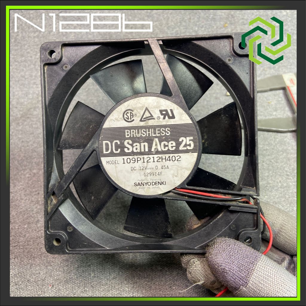 Quạt tản nhiệt SANYO 12 cm, DC San Ace 25, Dày 2.5 cm 12V 0.45A .GIÓ mạnh 109P1212H402 | Shopee ...