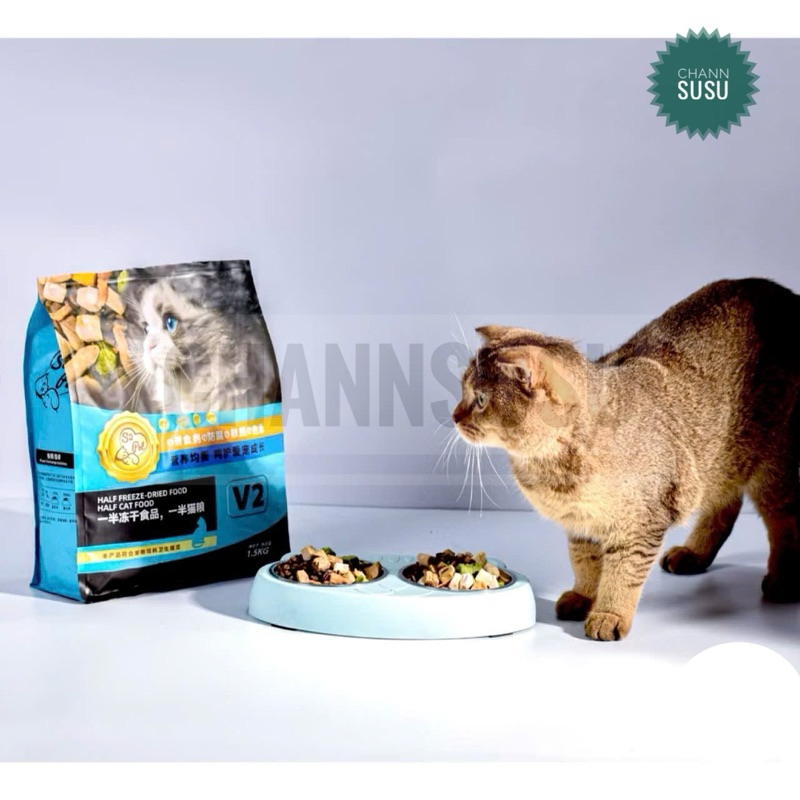 Thức ăn hạt mix cho mèo Catmix V1 V2 S2 Pet - Hạt mix full topping gà ...