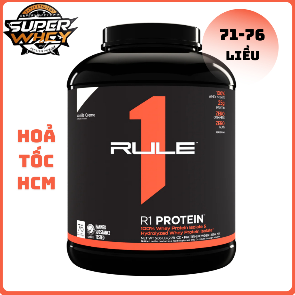 (TEM NUTRI SPORT) RULE 1 PROTEIN WHEY ISOLATE, HỔ TRỢ TĂNG CƠ, PHÁT ...