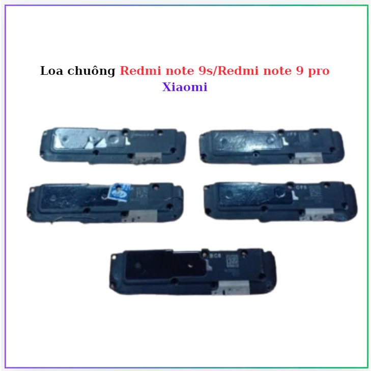 Loa chuông Xiaomi Redmi note 9s,redmi note 9 pro | Shopee Việt Nam