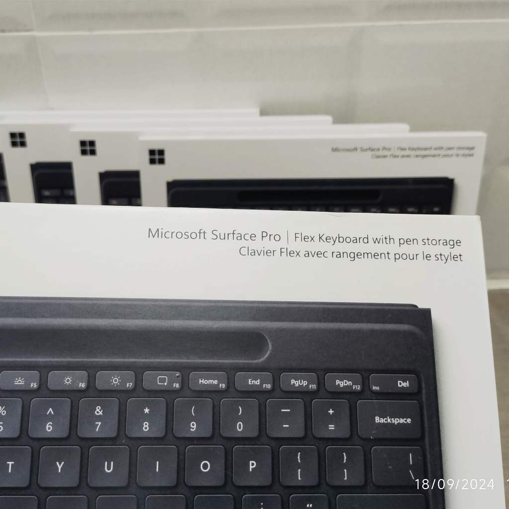 Bàn phím Flex Surface Pro kết nối Bluetooth, Surface Pro X/8/9/10/11, Model 2024 - NEW SEAL ...