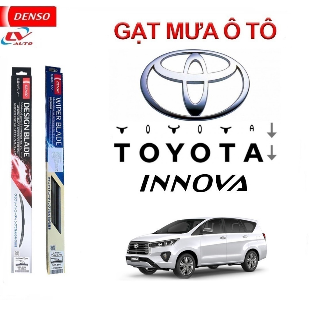 Gạt Mưa DENSO chính hãng Cho Xe ô tô Toyota Innova ( đời 2005 đến nay ...