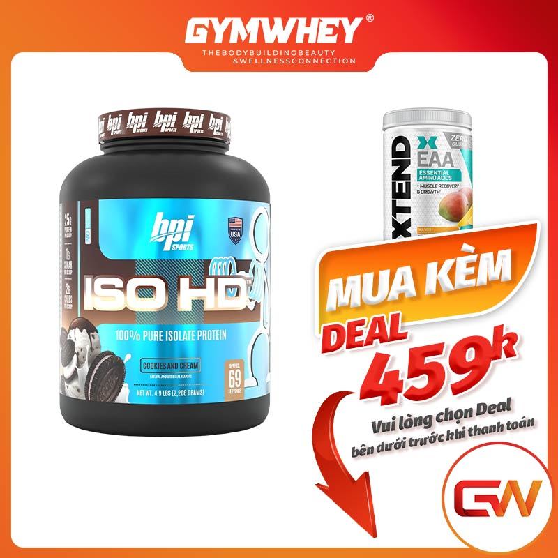 BPI ISO HD 5LBS 69 Lần Dùng Bổ Sung Protein Giúp Tăng Cơ Bpi Sports ISO ...