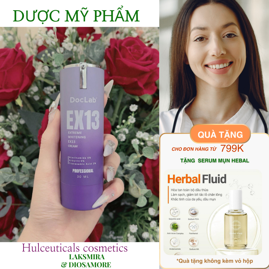 Kem nám Ex13 Whitening Cream 30ml | Shopee Việt Nam