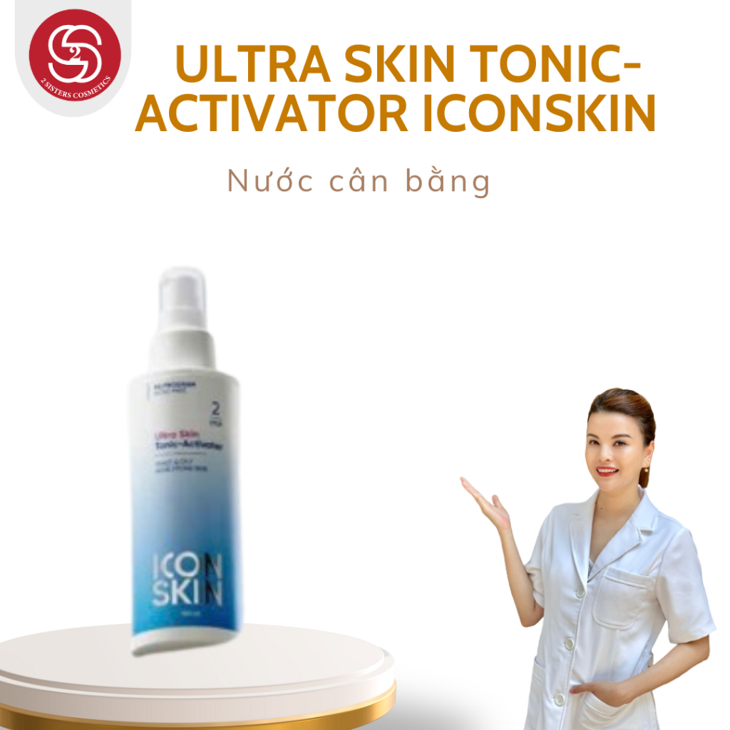 Nước cân bằng Ultra Skin Tonic-Activator ICONSKIN | Shopee Việt Nam