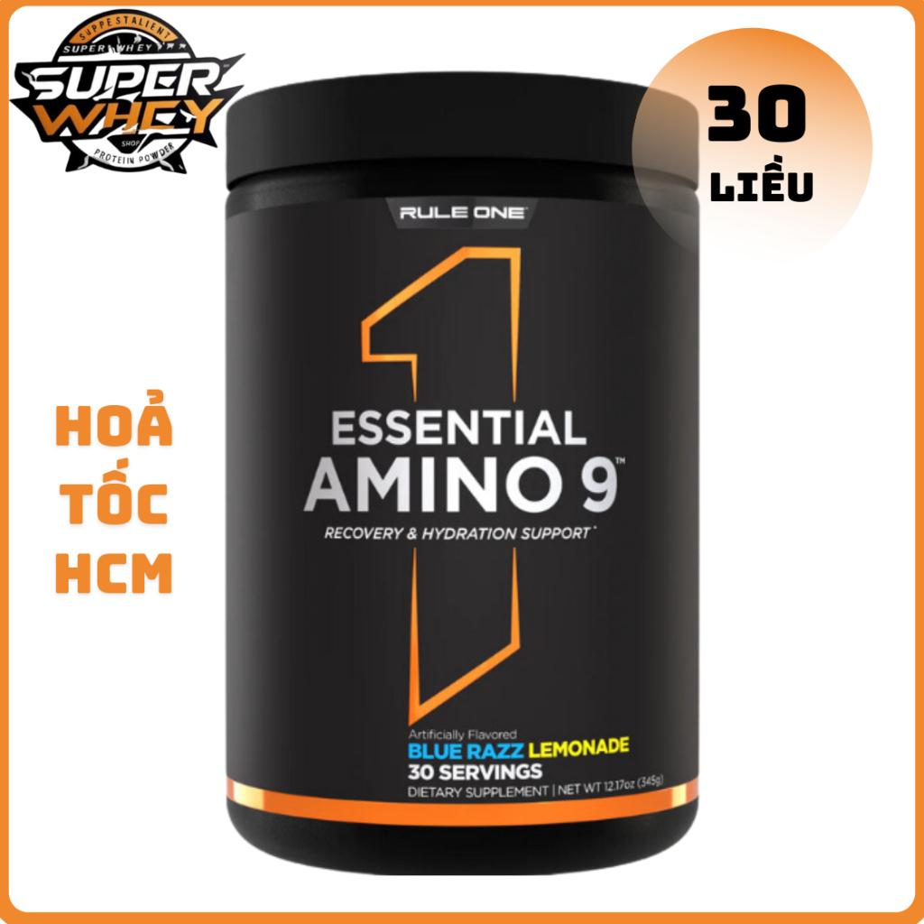(TEM NUTRI SPORT) RULE 1 ESSENTIAL AMINO 9, EAA HỔ TRỢ PHỤC HỒI NĂNG LƯỢNG, TĂNG CƠ BẮP ...