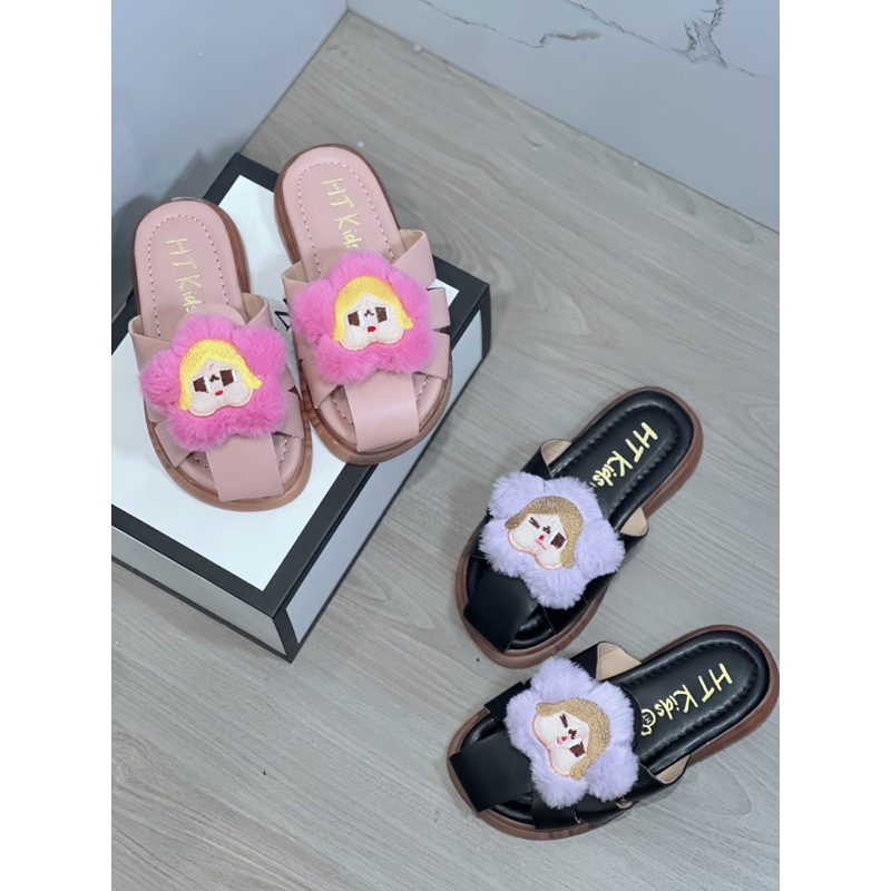 Dép sục dọ đốc BABY THREE hot trend êm mềm da pu( sục dọ baby) | Shopee ...