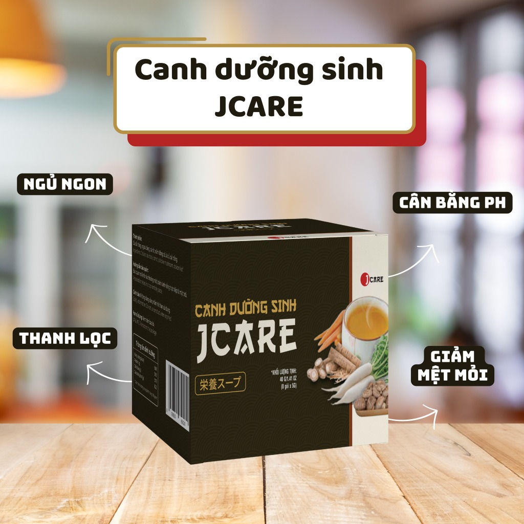Canh Dưỡng Sinh Nhật Bản Jcare - Nguyên liệu 100% Organic | Shopee Việt Nam