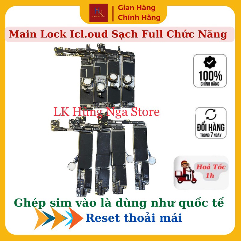 Main LOCK Các Dòng 6 / 6 P/ 6 S/ 6 Sp / 7/ 7 P Zin Bóc Máy, Main Lock ic.loud Sạch Full Chức ...